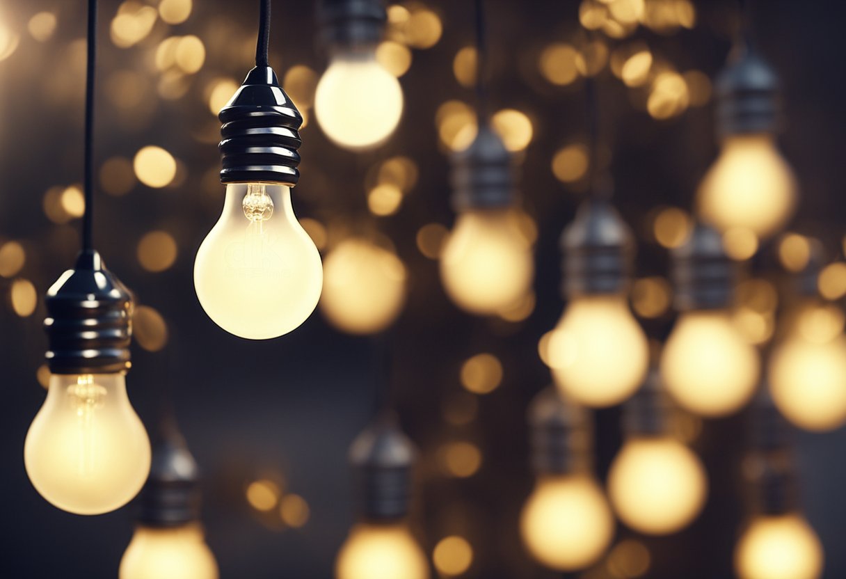 Lav flot julepynt til hjemmet med lyskugler